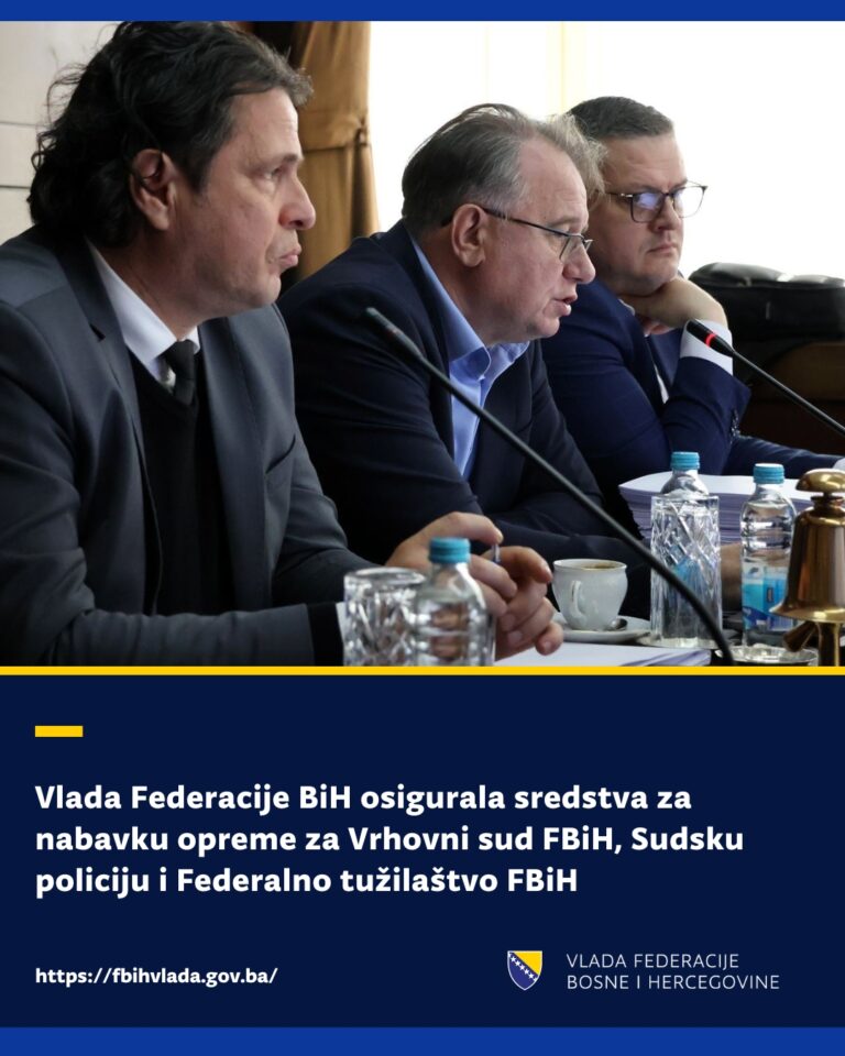 Vlada FBiH: Mjere financijske pomoći privatnim poslodavcima, obrtima i ...